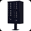 16-Door Cluster Mailbox (CBU) w/ Pedestal #1570-16 | US Mail Supply ...